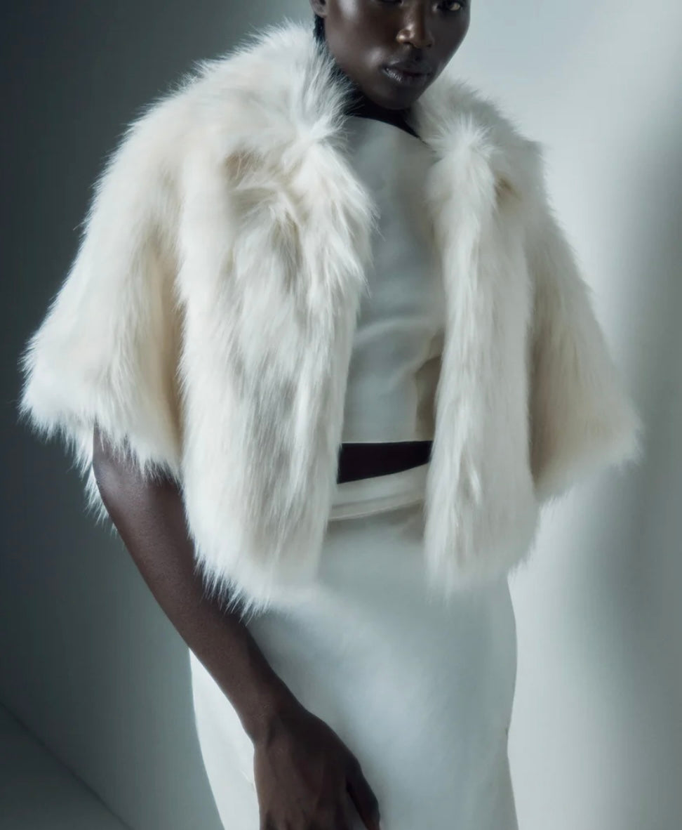 Nord Cape White By Unreal Fur – Styled by Lisa Jones